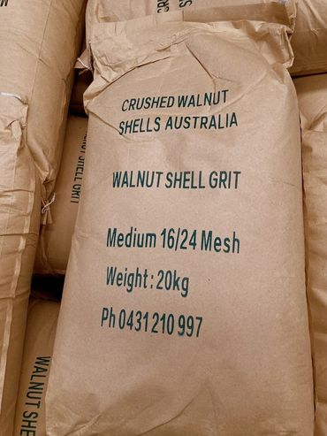 CRUSHED WALNUT SHELLS AUSTRALIA